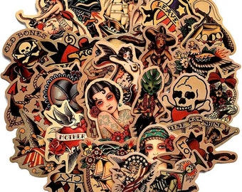 Rockabilly Stickers | Etsy