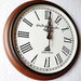 Wooden Wall Clock/vintage Round Clock/antique Style Decorative for Home ...