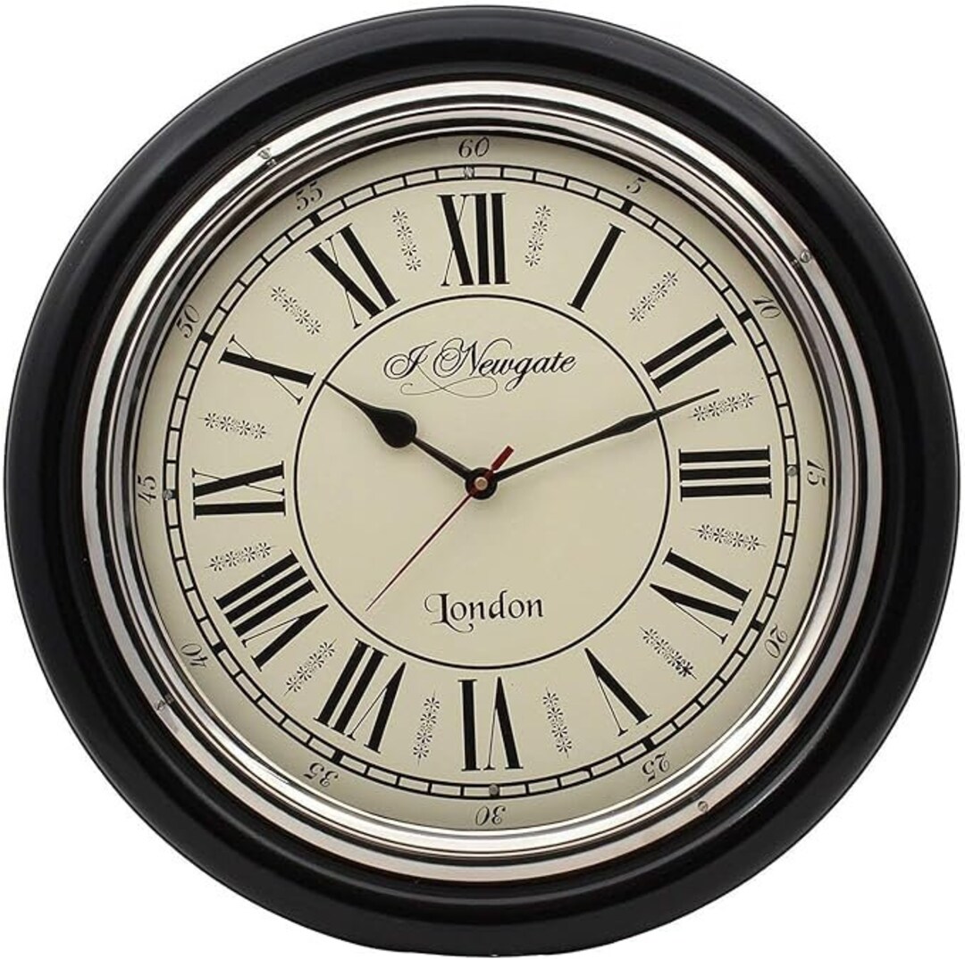 Wooden Wall Clock, Handmade Wall Clock, Vintage-style Home, Office ...