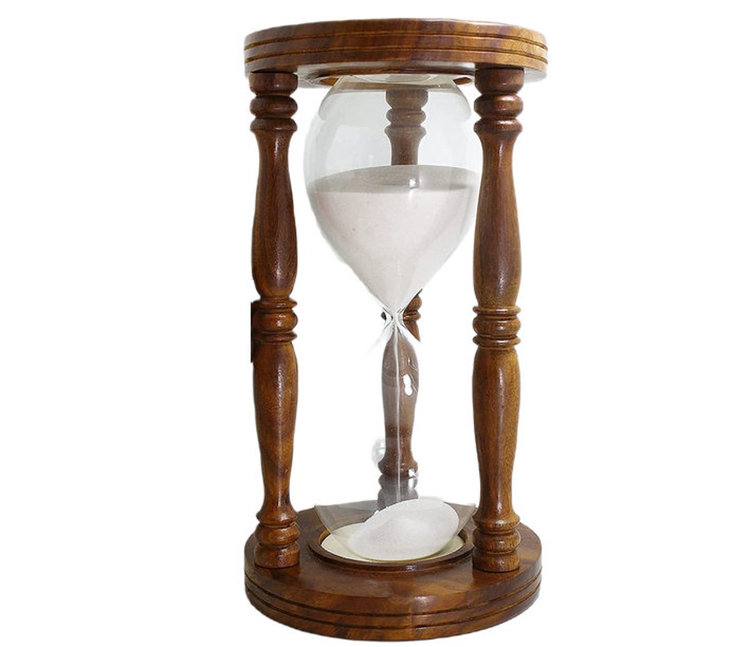 Vintage Wooden Sand Timer(hourglass/sand Clock) Traditional Handmade ...