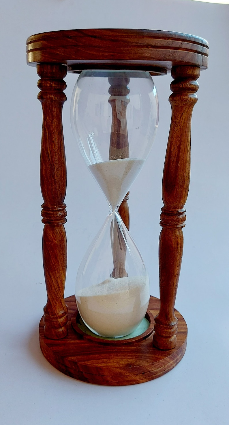 Vintage Wooden Sand Timer(hourglass/sand Clock) Traditional Handmade ...