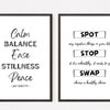 Minimal Wall Art Set of 20, Quotes About Life, Inspirational Quotes ...