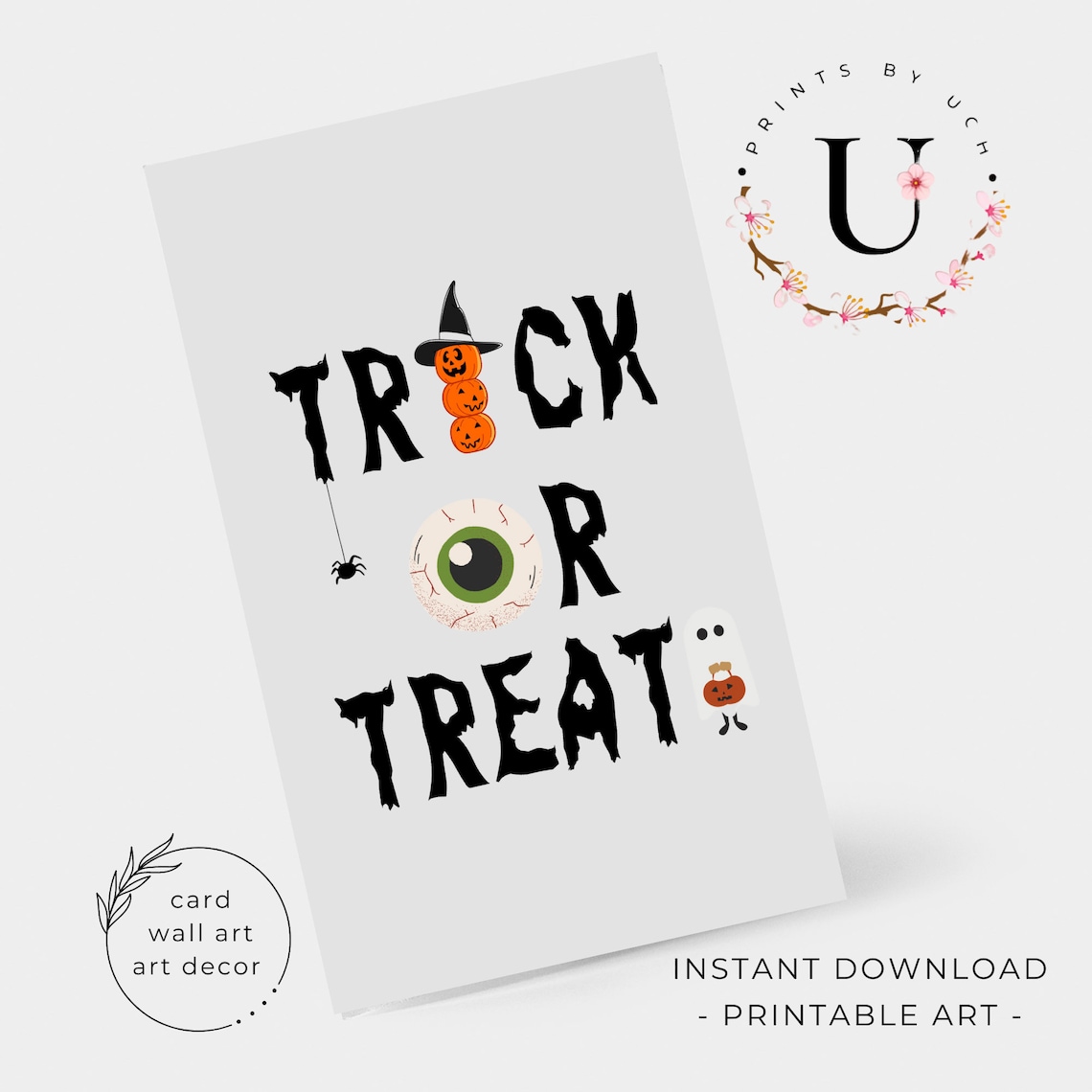 Trick or Treat Halloween Printables Popular Right Now - Etsy