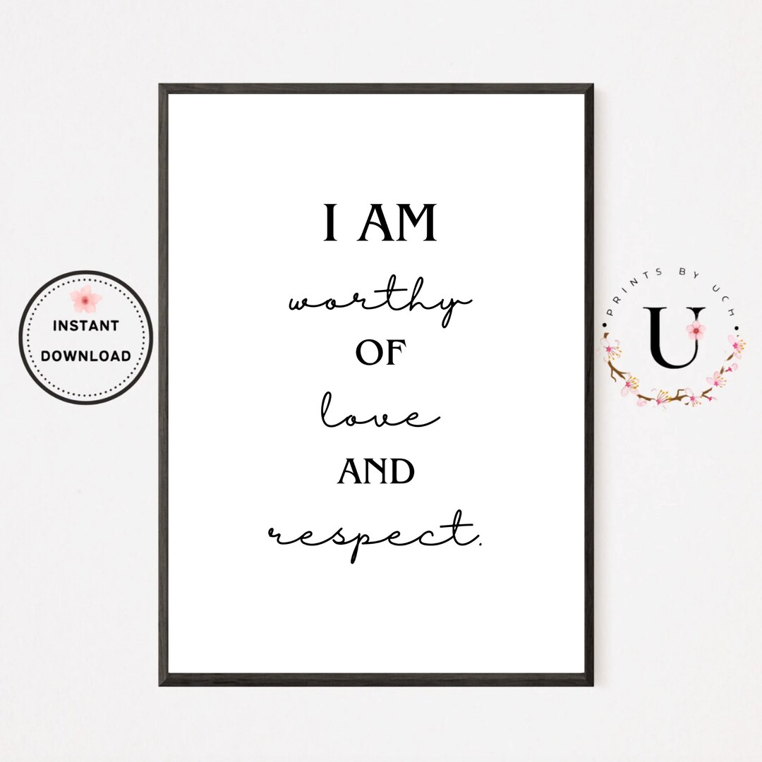 Affirmation Cards Printable, Vision Board, Self Love, Law of Attraction ...