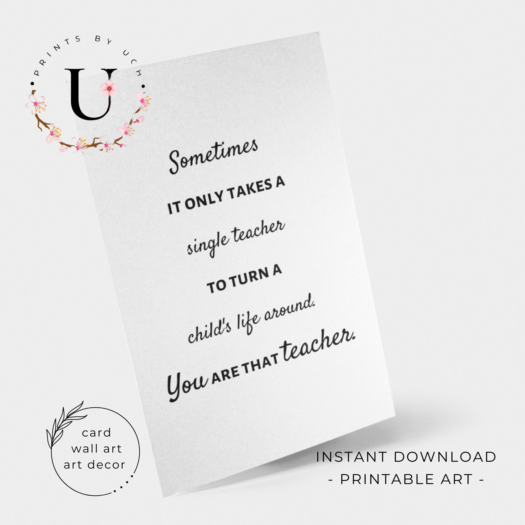 Teacher Retirement Gift, Teacher Appreciation Gift, End of Year Teacher ...