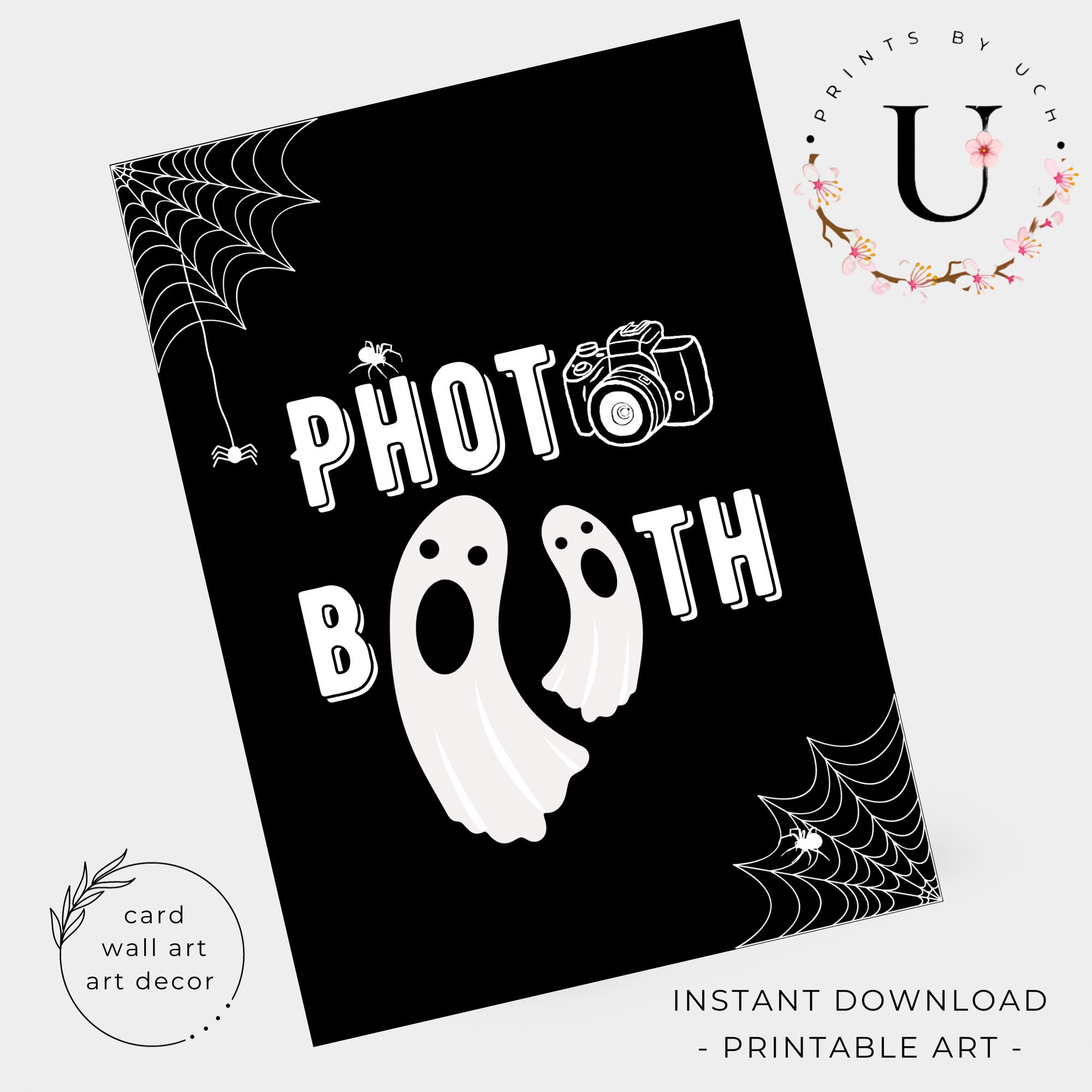 Printable Halloween Party Signs, Photo Booth Sign, Halloween Decor ...
