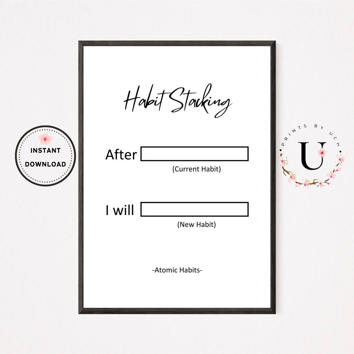 Habit Stacking, Atomic Habits, Habit Printables, Quotes About Life ...