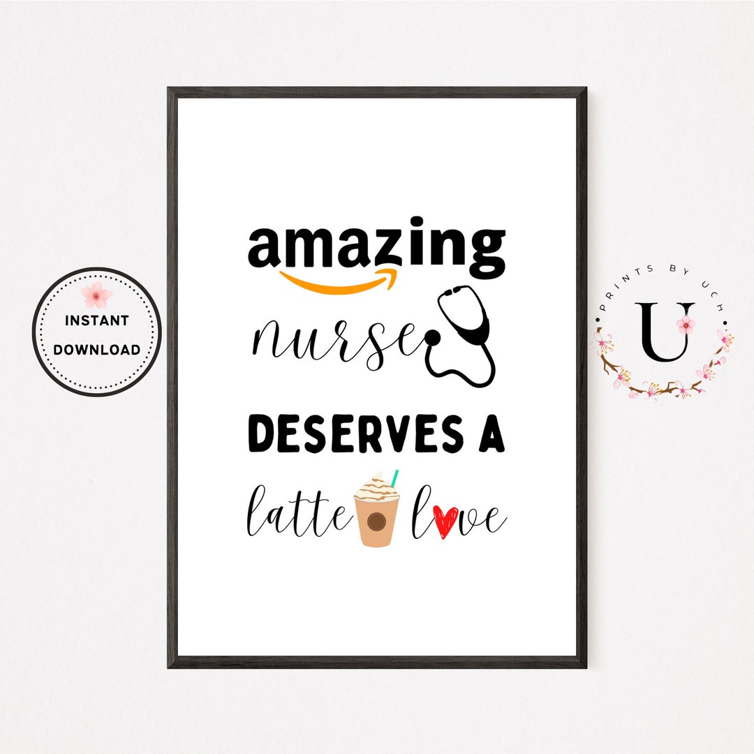 Nurses Week, Nurse Appreciation, Nurse Gift Box, Printable Wall Art ...