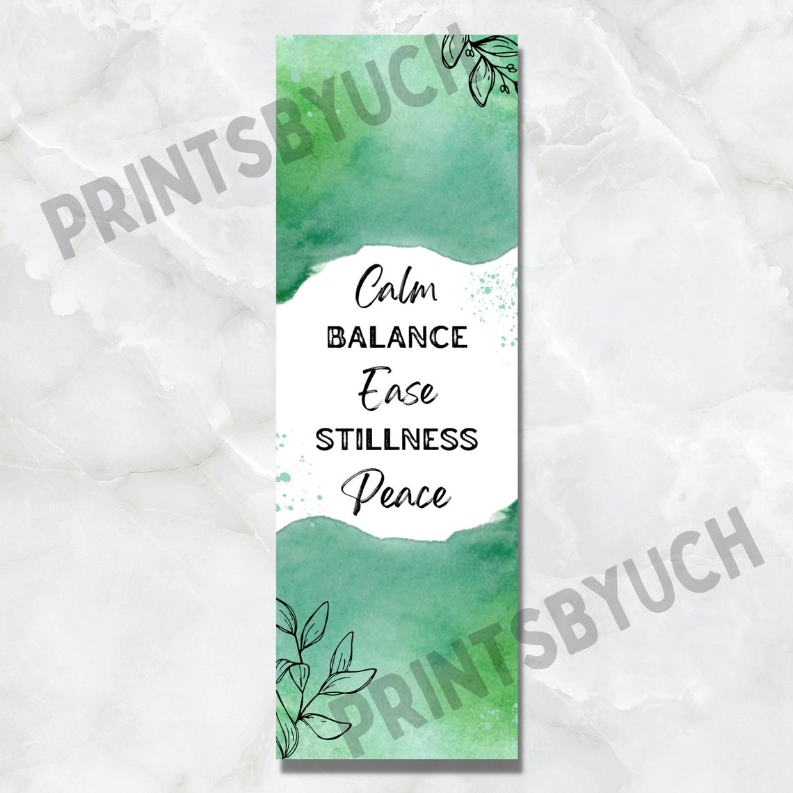 Set of 4 Printable Bookmarks, Quotes About Life, Inspirational Quotes ...