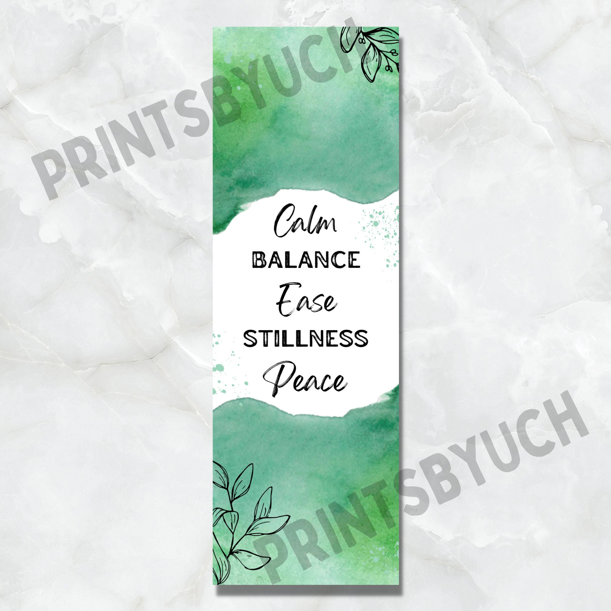 Set of 4 Printable Bookmarks, Quotes About Life, Inspirational Quotes ...