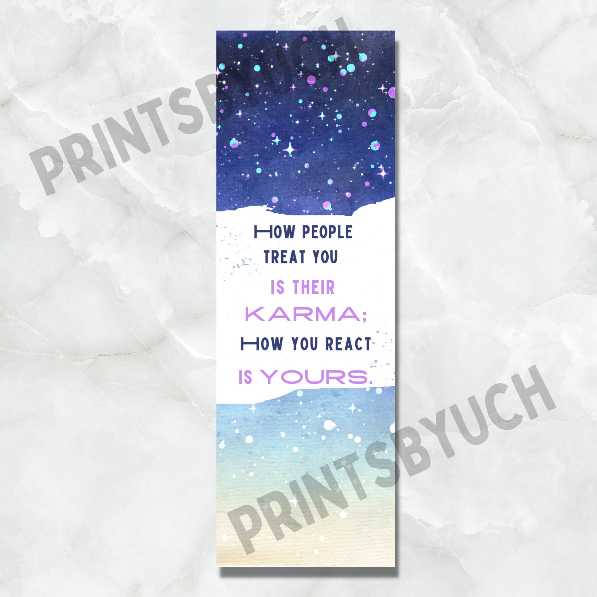 Set of 4 Printable Bookmarks, Quotes About Life, Inspirational Quotes ...