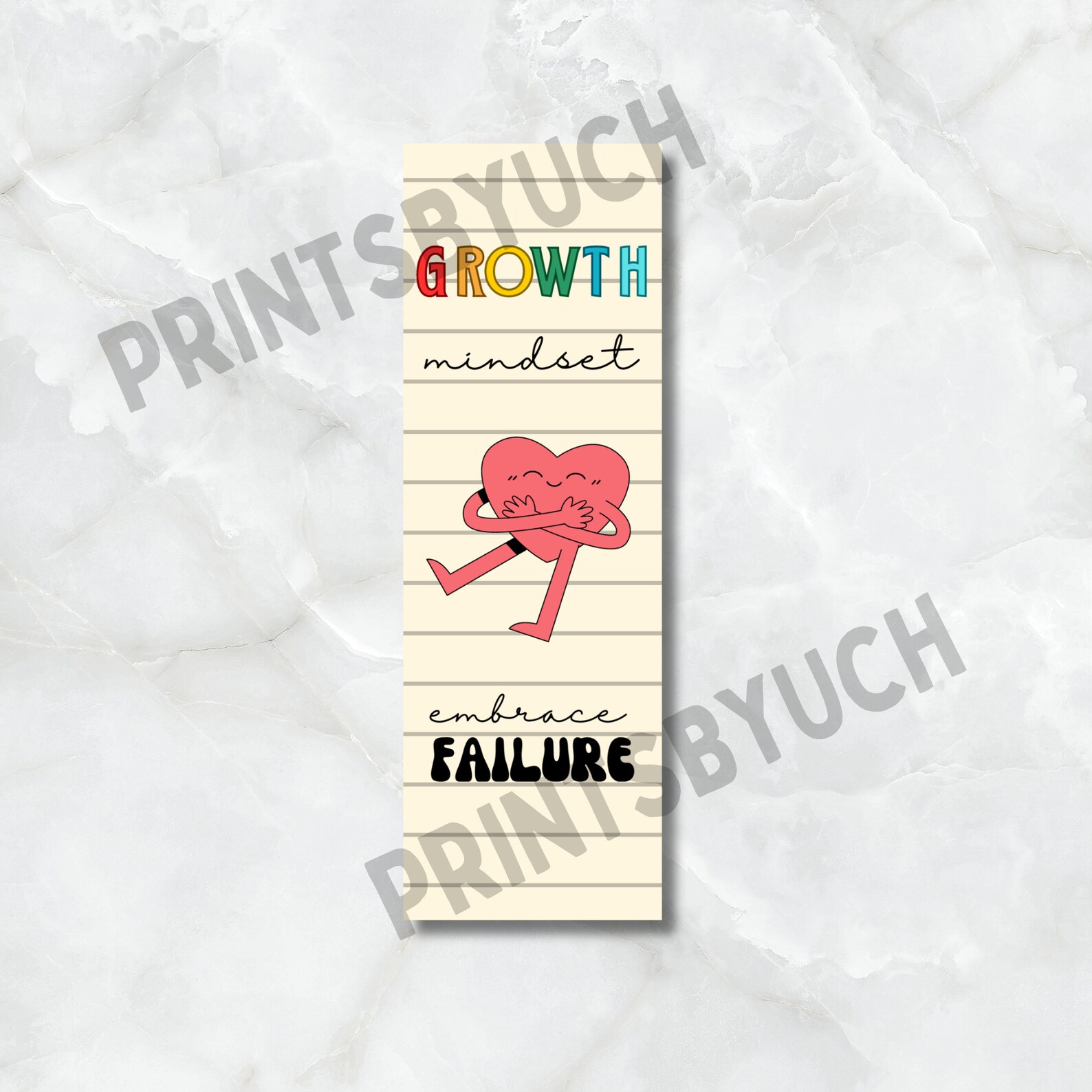 Set of 3 Printable Bookmarks, Growth Mindset, Book Lover Gift, Back to ...