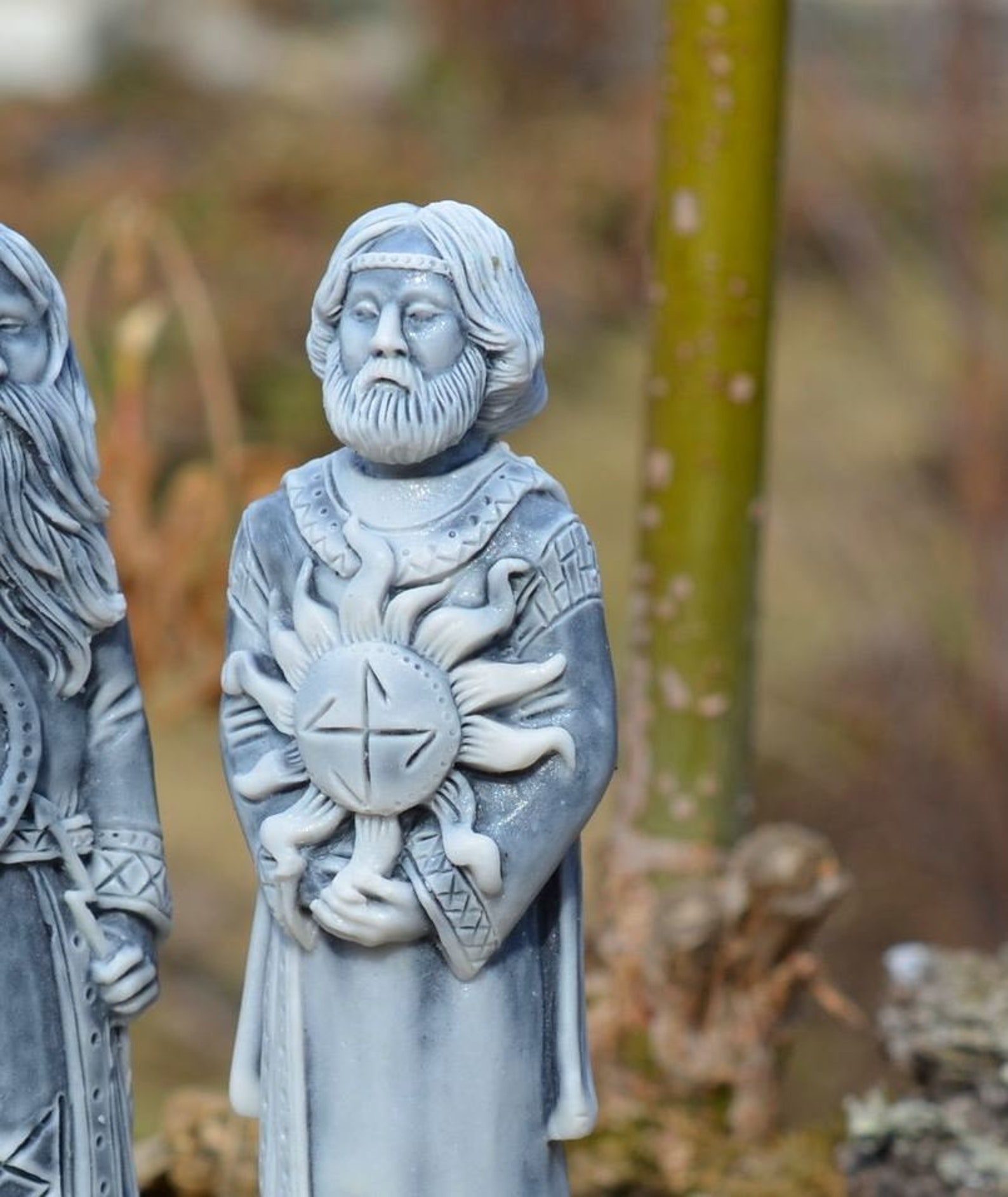 Marble Statuette God Stribog Slavic Pagan Mythology Figurine | Etsy