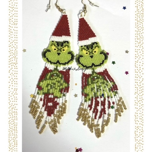 Grinch Earrings - Etsy