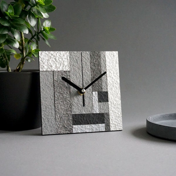 Modern Desk Clock - Shop Online - Etsy