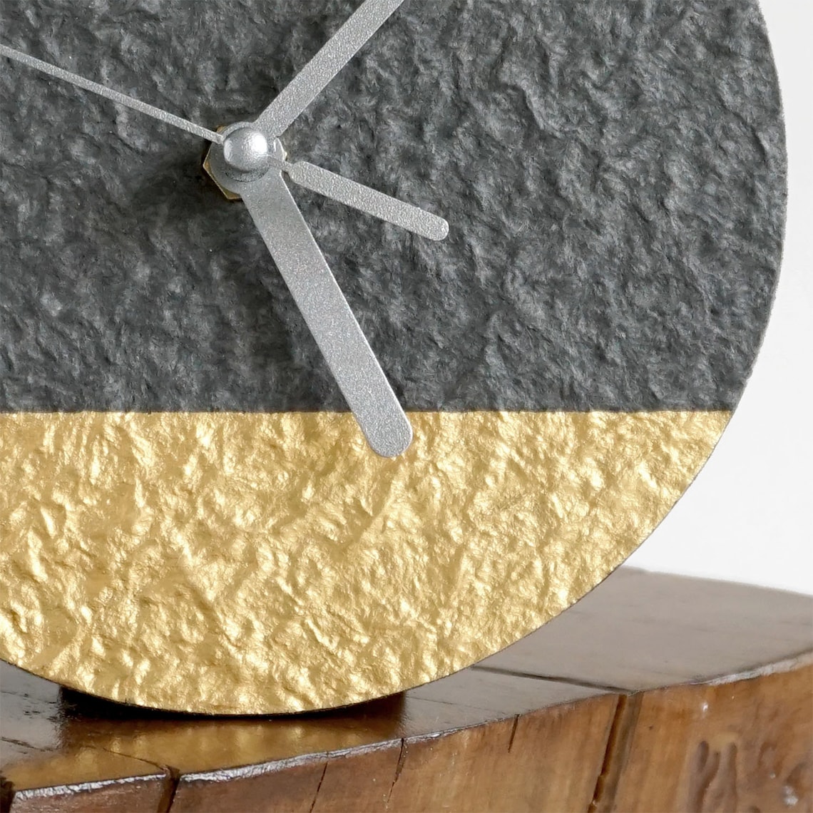 Recycled Newspaper Desk Clock Handmade Table Clock - Etsy