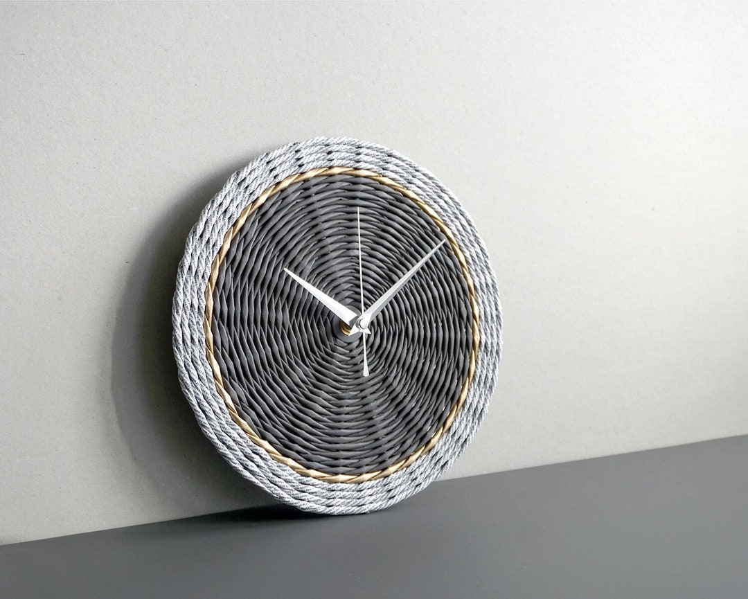 Personalised Paper Clock 1st Wedding Anniversary Gift for - Etsy