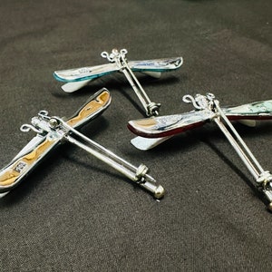 Vintage Sterling Silver Dragonfly Brooch Pin - Etsy