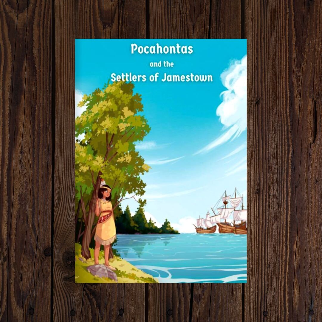 Pocahontas and the Settlers of Jamestown Book - Etsy