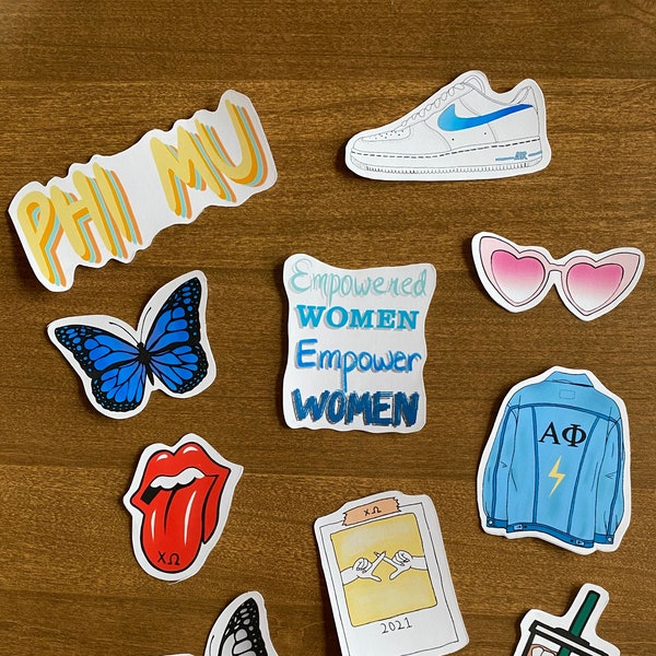 Sorority Stickers - Etsy
