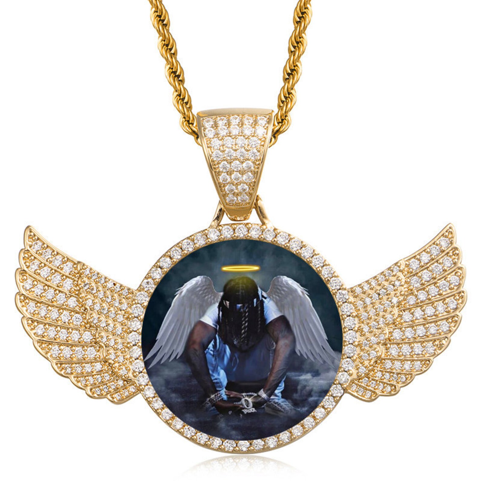 Men's Women's King von Picture Necklace Photo Pendant | Etsy