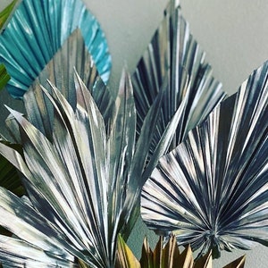 Silver Palm Spears, Sun Palm Spears. Dried Palm Leaf. Cake Topper Decor. - Etsy UK