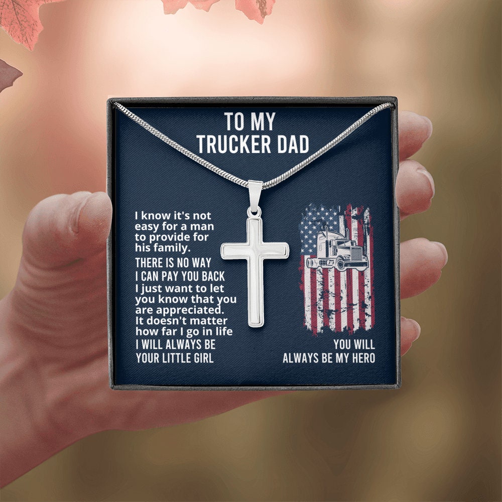 Fathers Day Gift for Trucker From Daughter Truck Driver Dad - Etsy