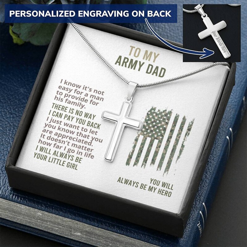 Army Necklace - Etsy
