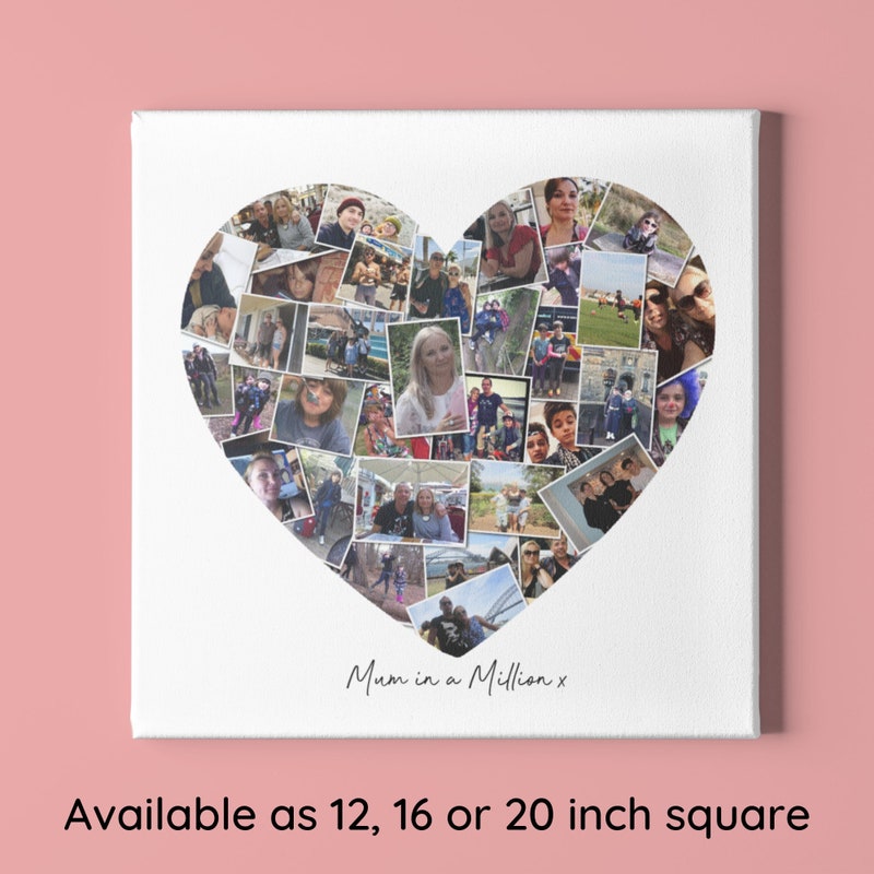 Heart Collage - Etsy
