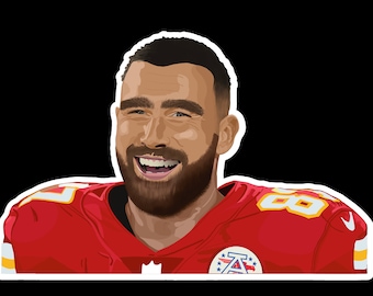 Travis Kelce Sticker - Etsy