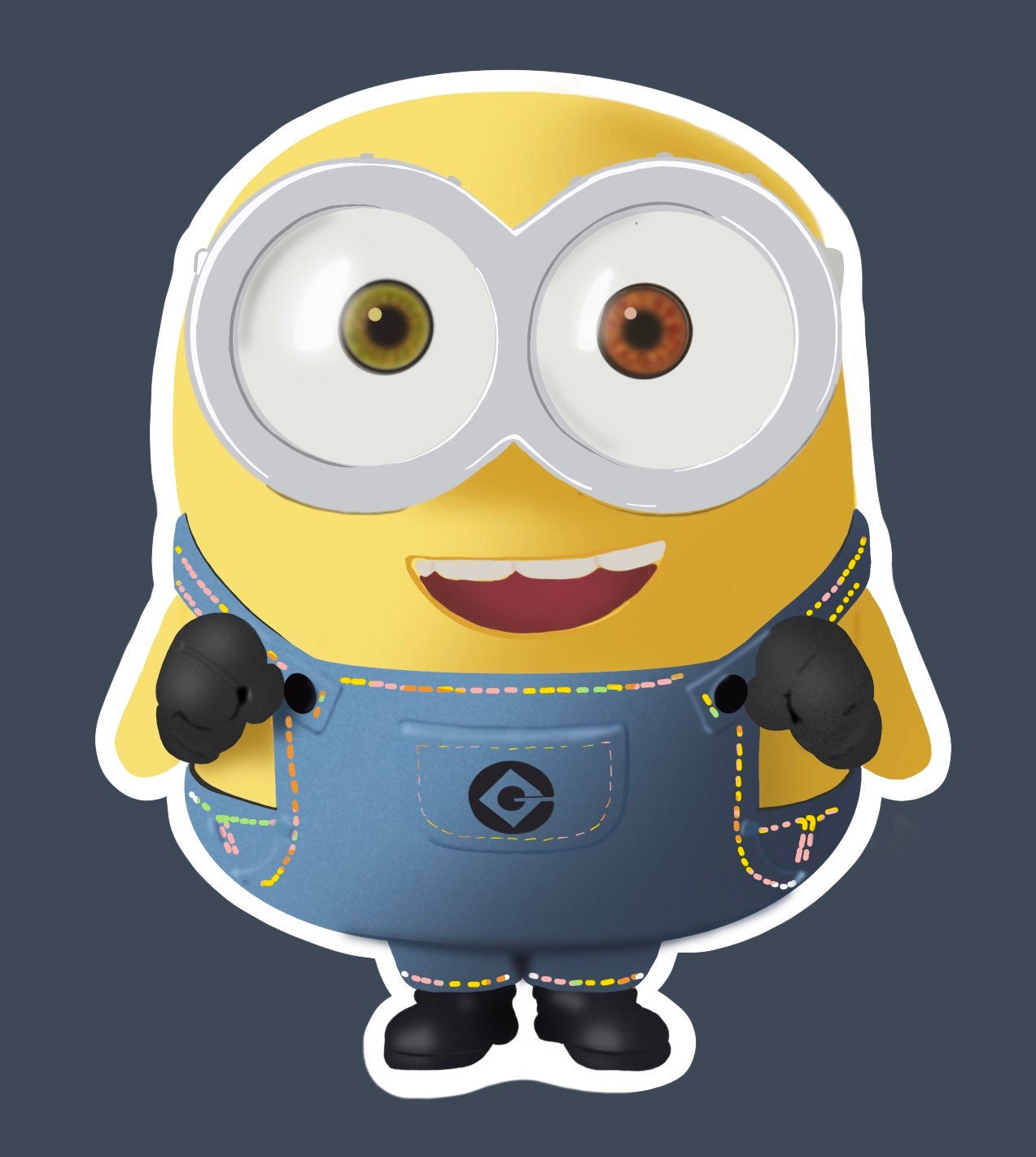 Minion Sticker - Etsy