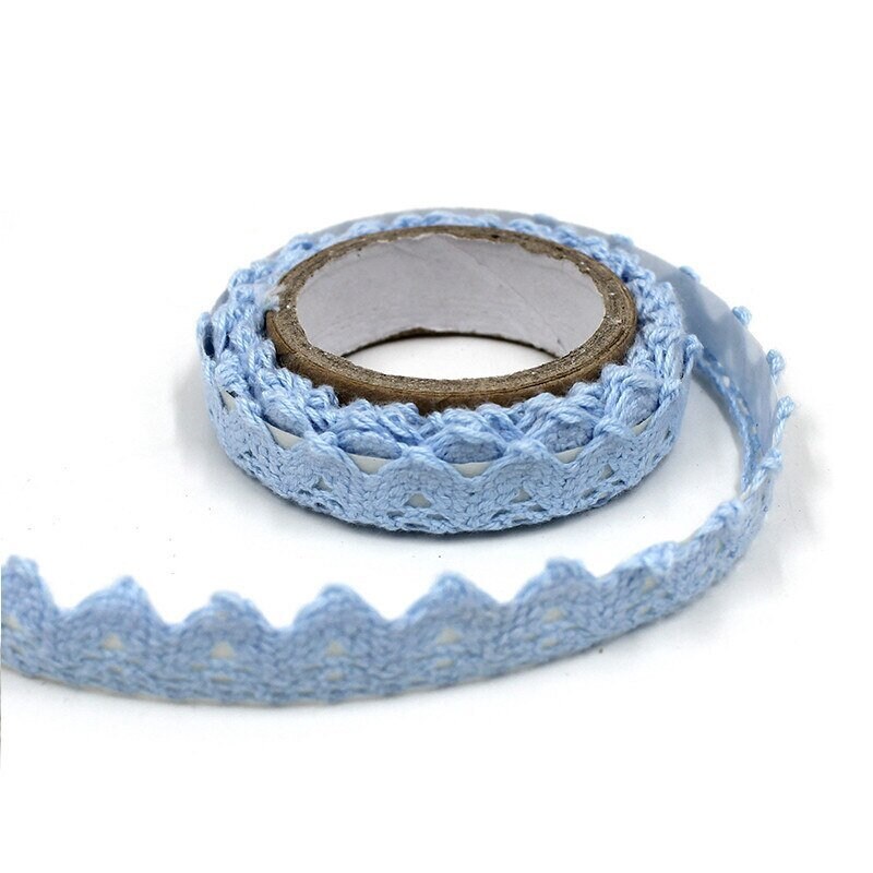 Lace Adhesive Ribbon Tape Cotton Sticky Ribbon Lace Sewing - Etsy UK