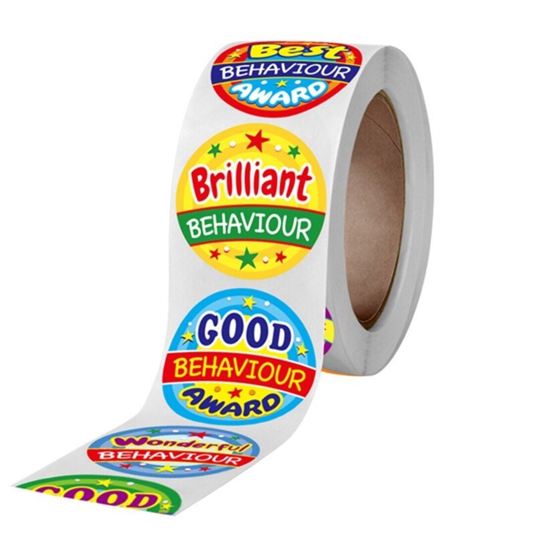 Reward Stickers 25mm Kids Children Teachers Parents Labels Praise Home ...