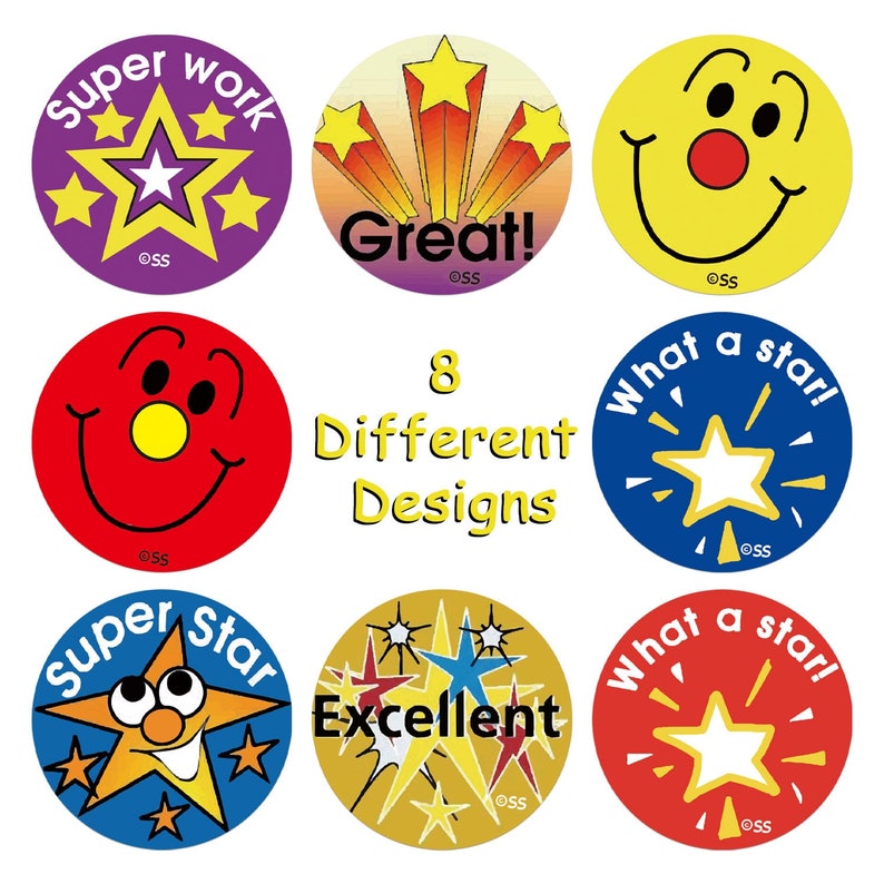 Reward Stickers 25mm Kids Children Teachers Parents Labels - Etsy UK