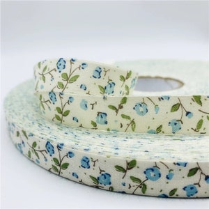 Handmade Ribbon, Floral, Wedding, Printed Cotton Ribbon, Hearts, Sewing ...