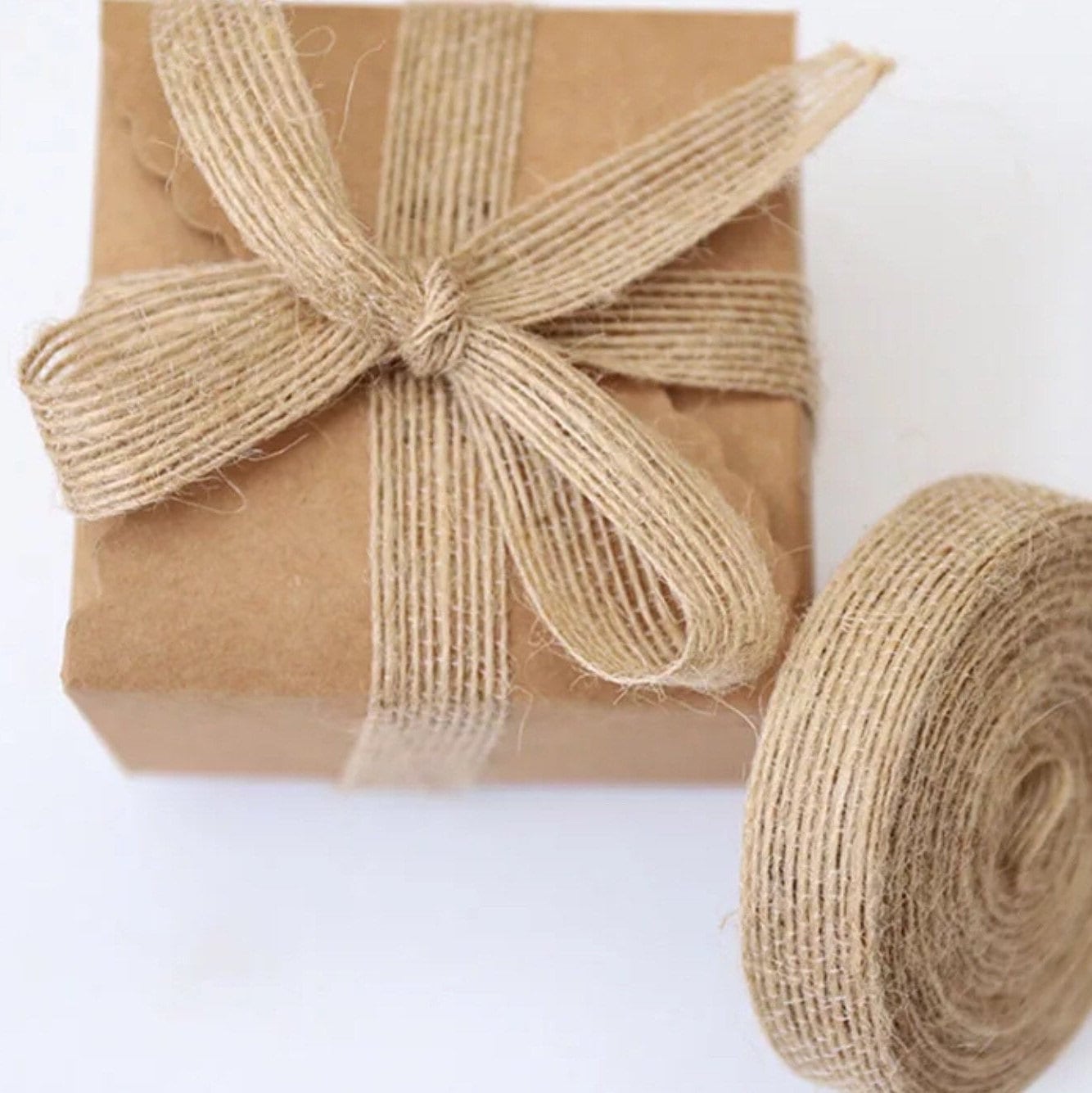 Natural Jute Ribbon, 0.5mm - 40mm Wide, Hessian, Burlap, Rustic ...