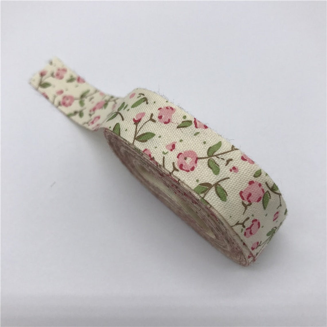 Handmade Ribbon Floral Wedding Printed Cotton Ribbon - Etsy UK