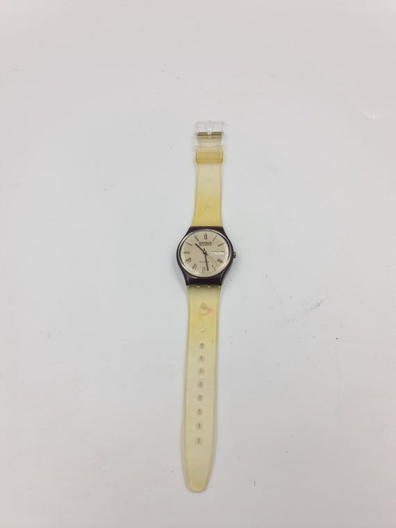 Vintage Swatch Watch GC700, 1983 Early Series - Gem