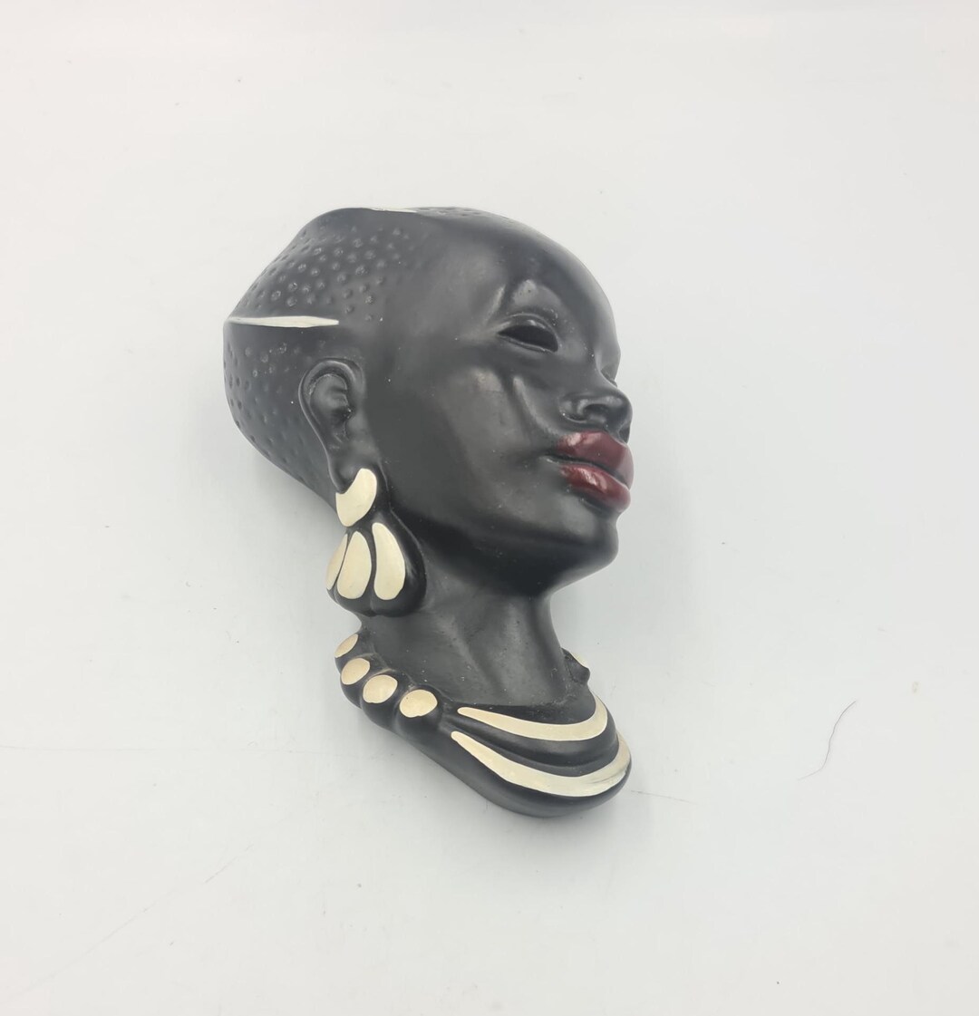 Vintage Ceramic Wall Mask by Gmundner Keramik Austria, C.1950s - Etsy