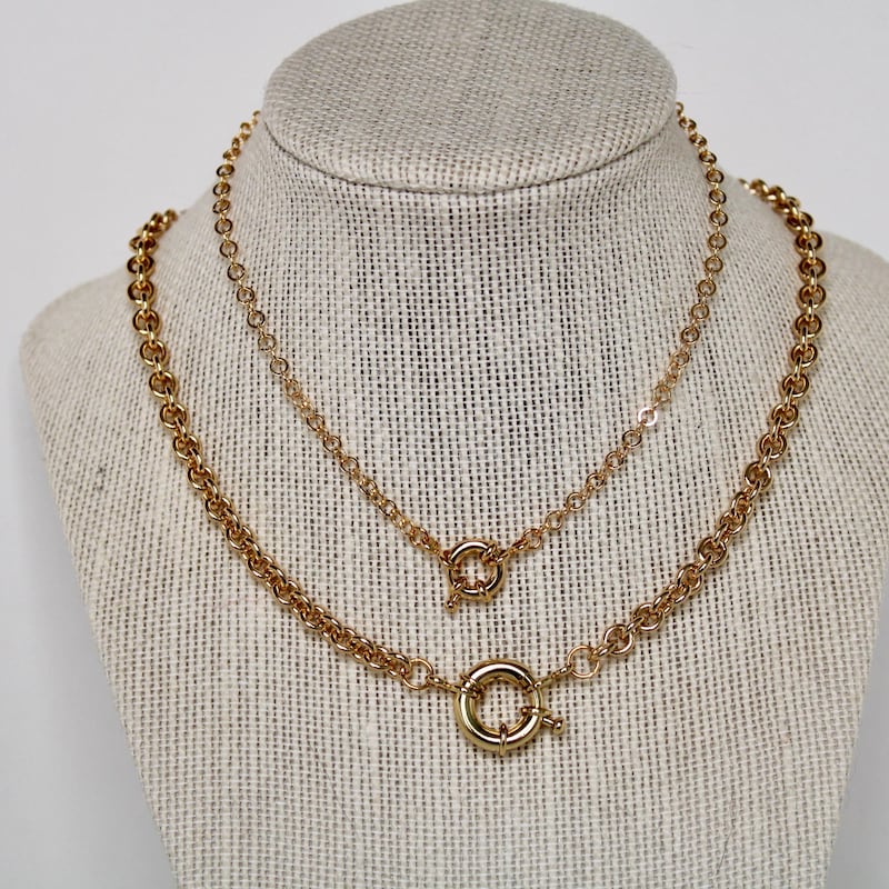 Front Clasp Necklace - Etsy