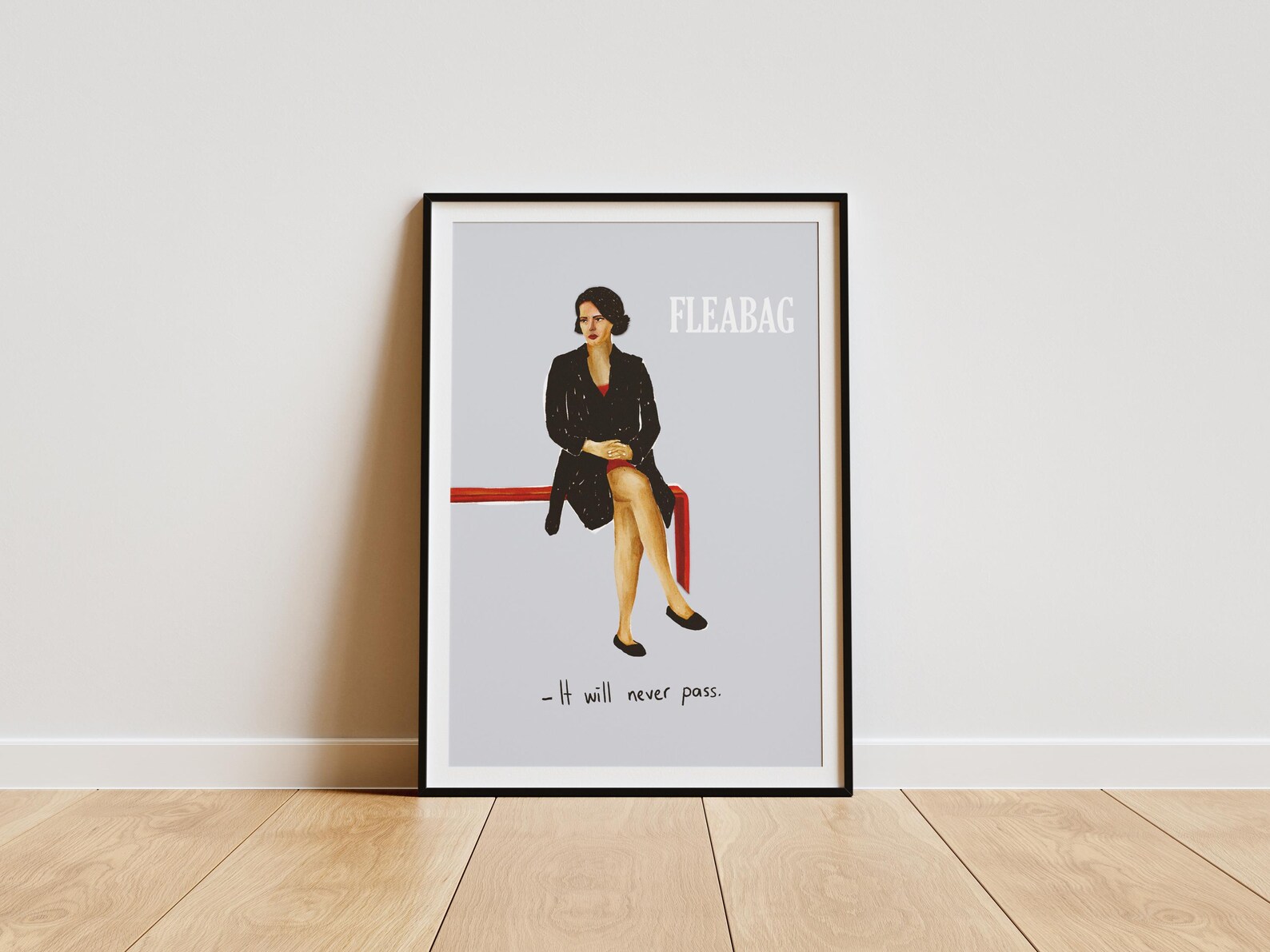 Fleabag Poster, TV Show Poster, Printable Wall Art, Gift Print Ideas ...