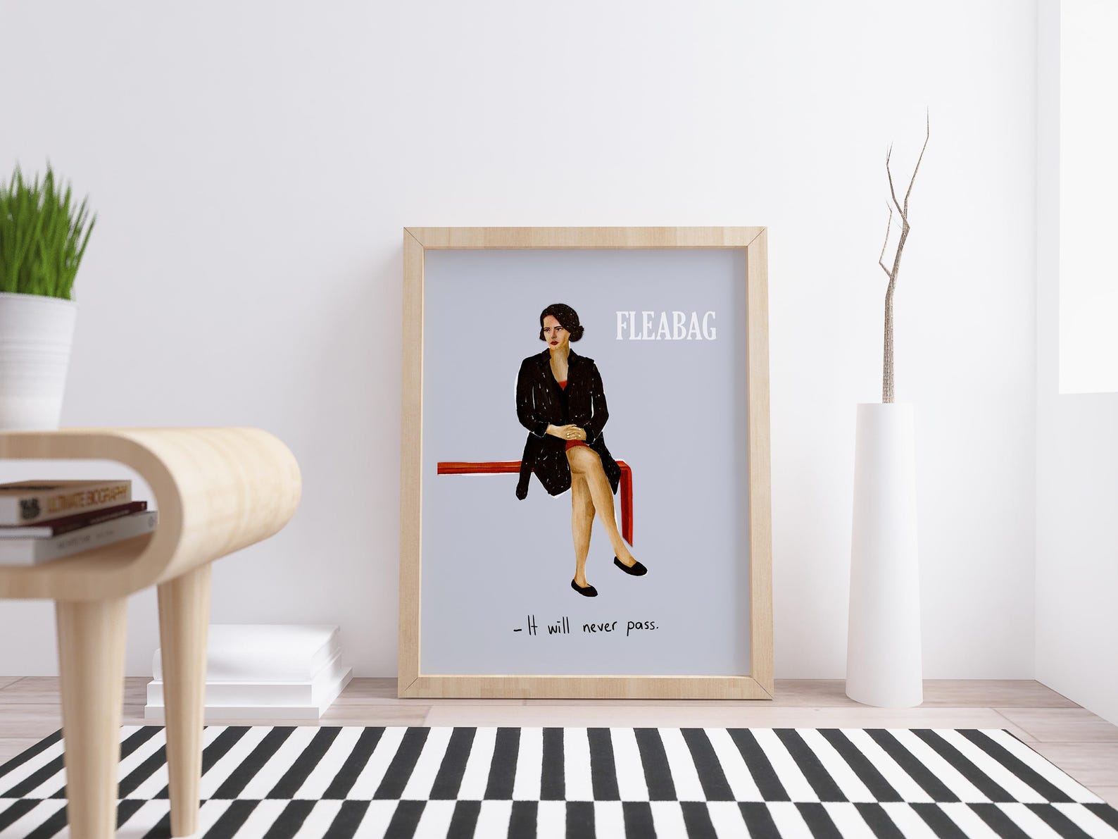 Fleabag Poster, TV Show Poster, Printable Wall Art, Gift Print Ideas ...