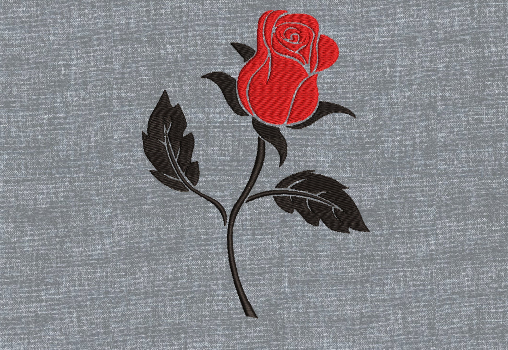 Motif de conception de broderie Rose Machine – 3 tailles - Etsy France