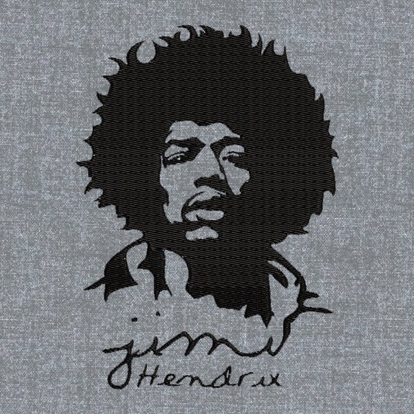 Jimi Hendrix Svg - Etsy