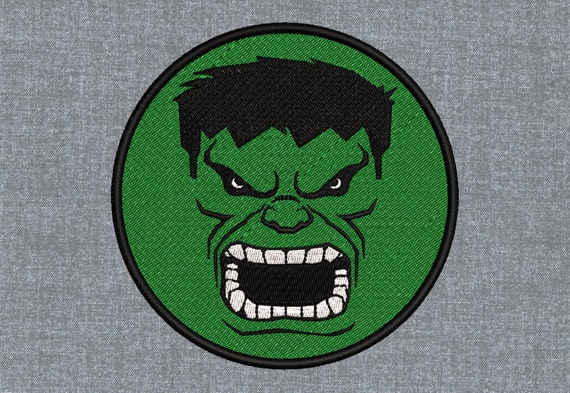 Hulk 2 Machine Embroidery Design Pattern 3 Sizes | Etsy