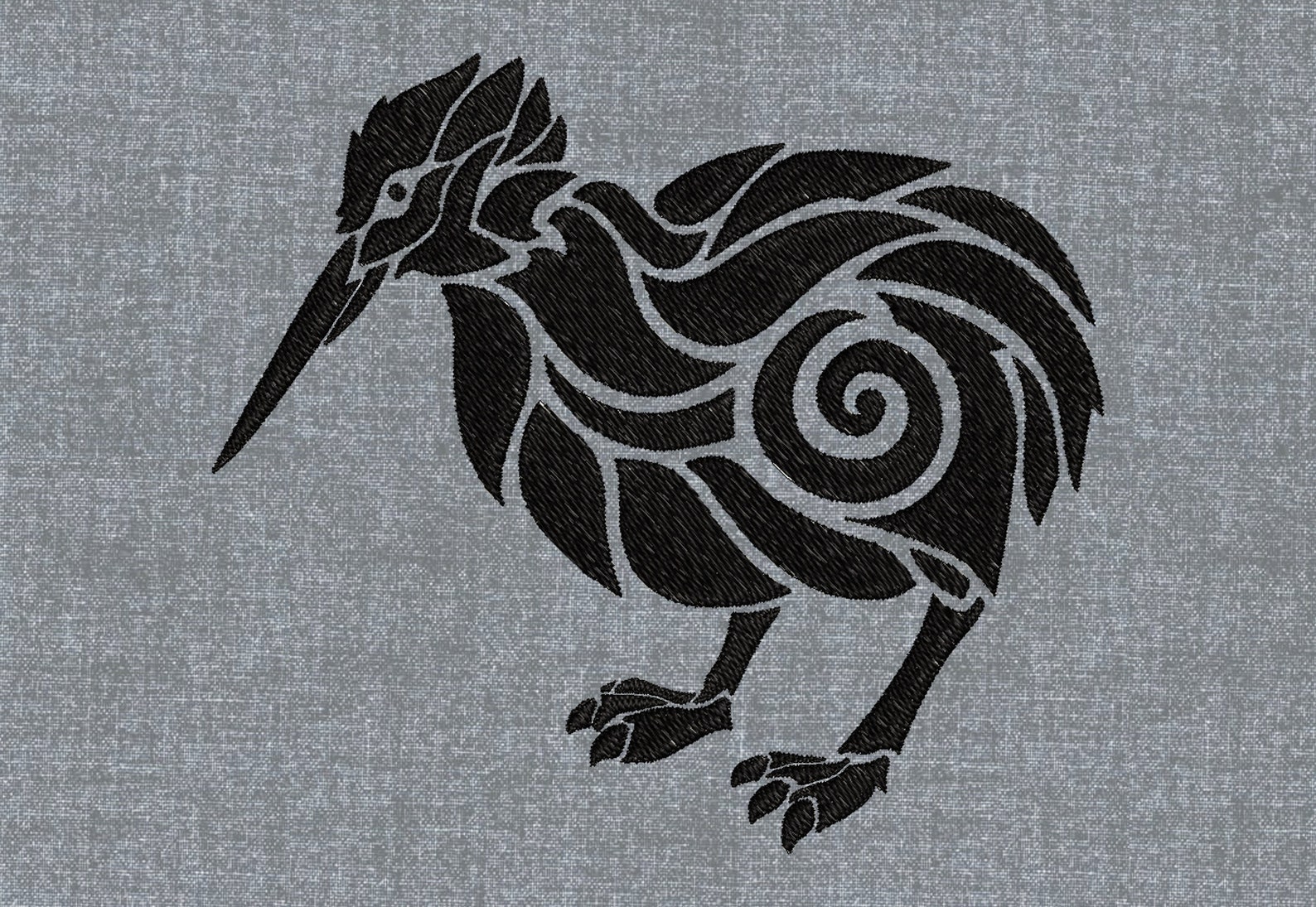 New Zealand Symbol Machine Embroidery Design Pattern – 3 Sizes - Etsy