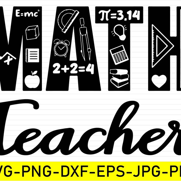 Math Teacher Gift - Etsy