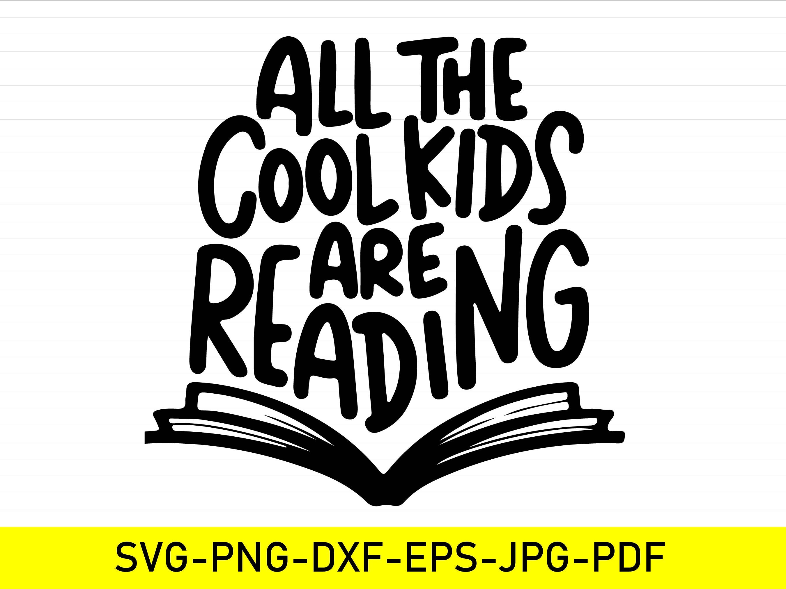 Reading Svg, Book Lover Svg, Read Svg, Teacher Svg, Books Svg, School ...