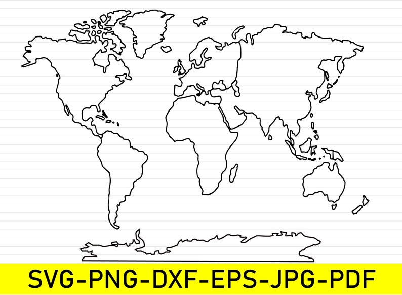 Continents Puzzle Svg, 7 Continents Svg, Continents Svg, World Map Svg ...
