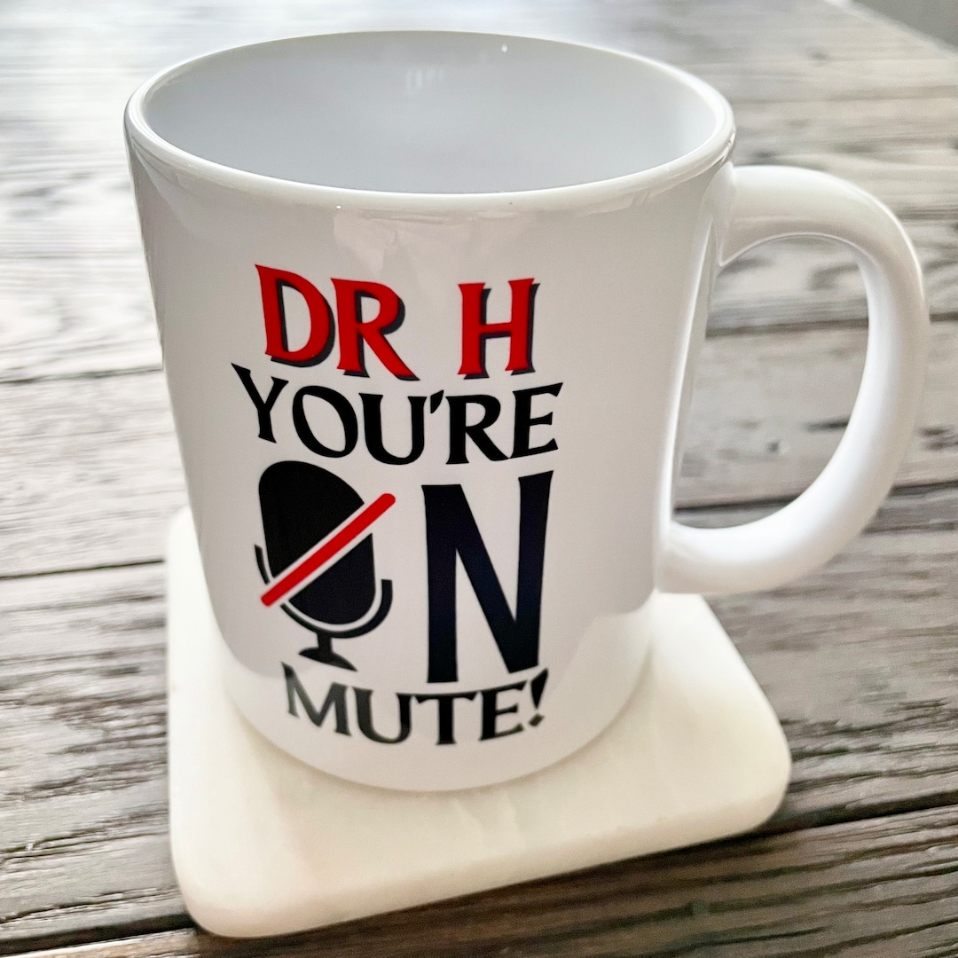 Personalised You're on Mute Mug - Etsy UK